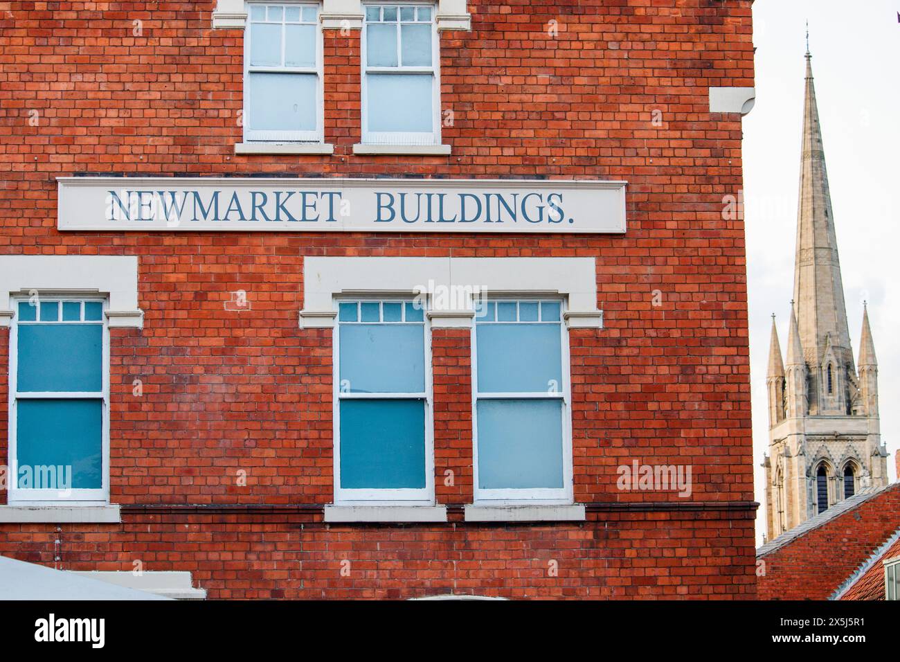 Newmarket buildings in Sincil Street. The 'Cornhill Quarter' is the ...