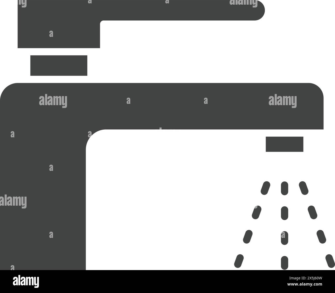 Faucet icon vector image. Suitable for mobile application web ...