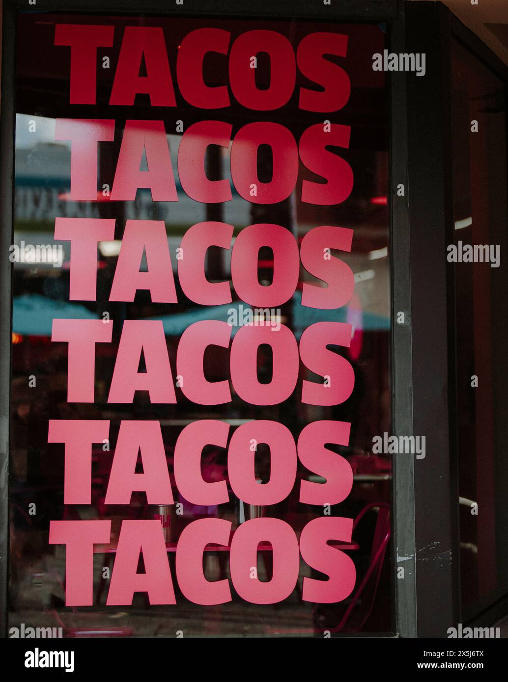 Mexican street food sign hi-res stock photography and images - Alamy