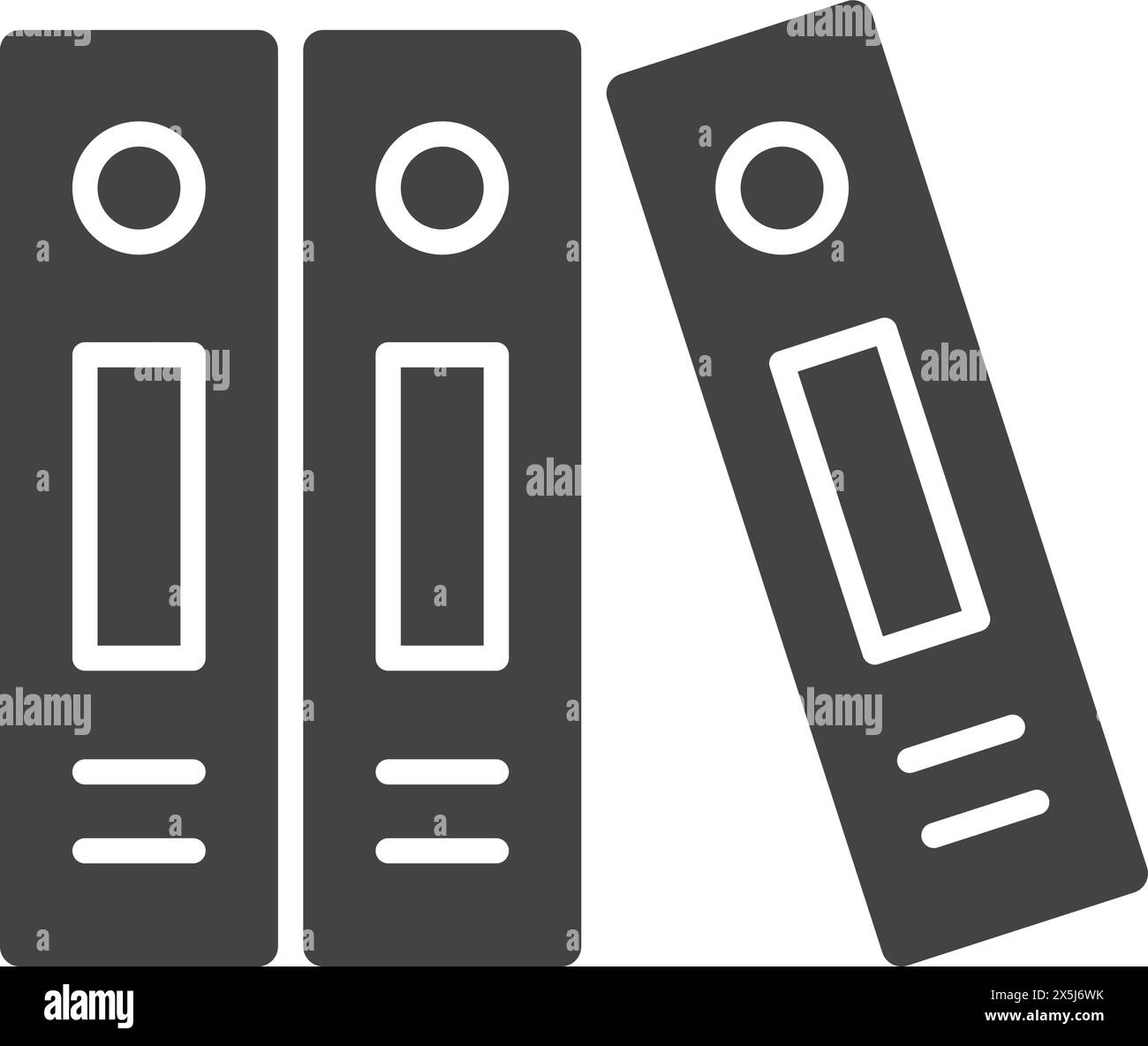 Folders icon vector image. Suitable for mobile application web ...