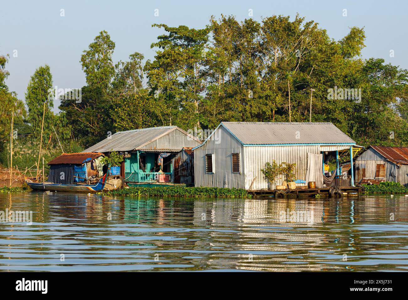 Fish Farm at the Mekong Delta in Vietnam Stock Photo - Alamy
