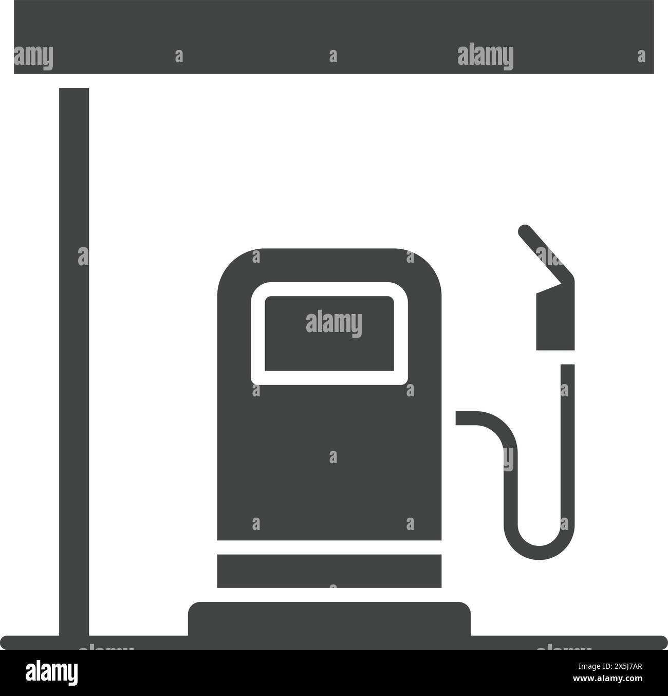 Gas Station icon vector image. Suitable for mobile application web ...
