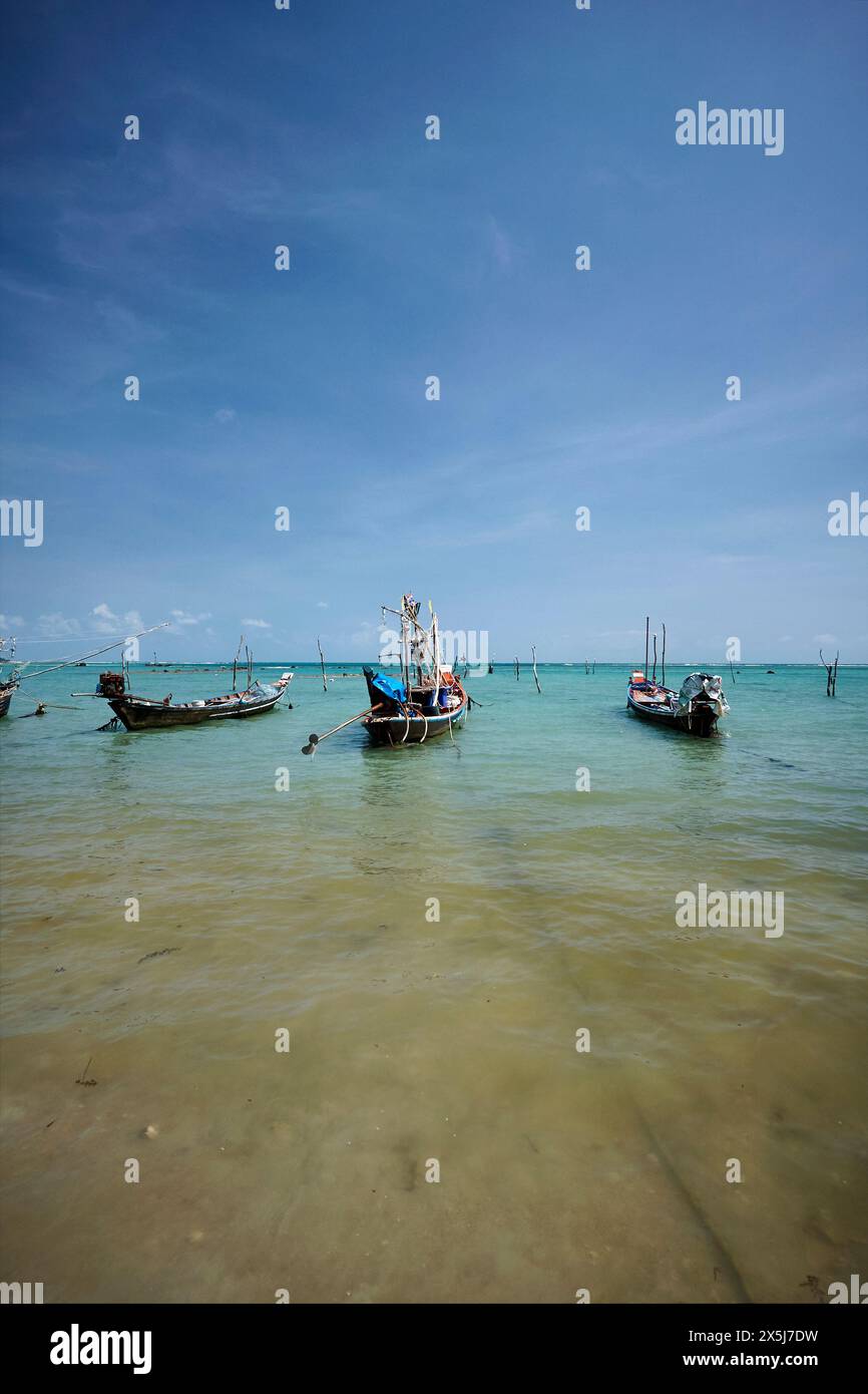 Thailand, Koh Samui (Samui Island), local fishing boats Stock Photo - Alamy