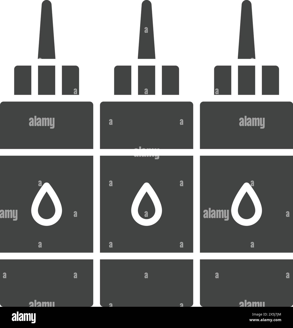Ink cartridge icon outline Stock Vector Images - Alamy