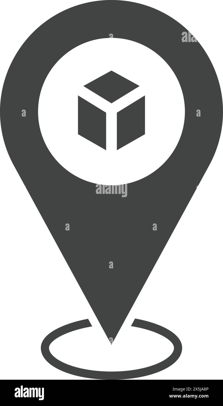 Location Pin icon vector image Stock Vector Image & Art - Alamy