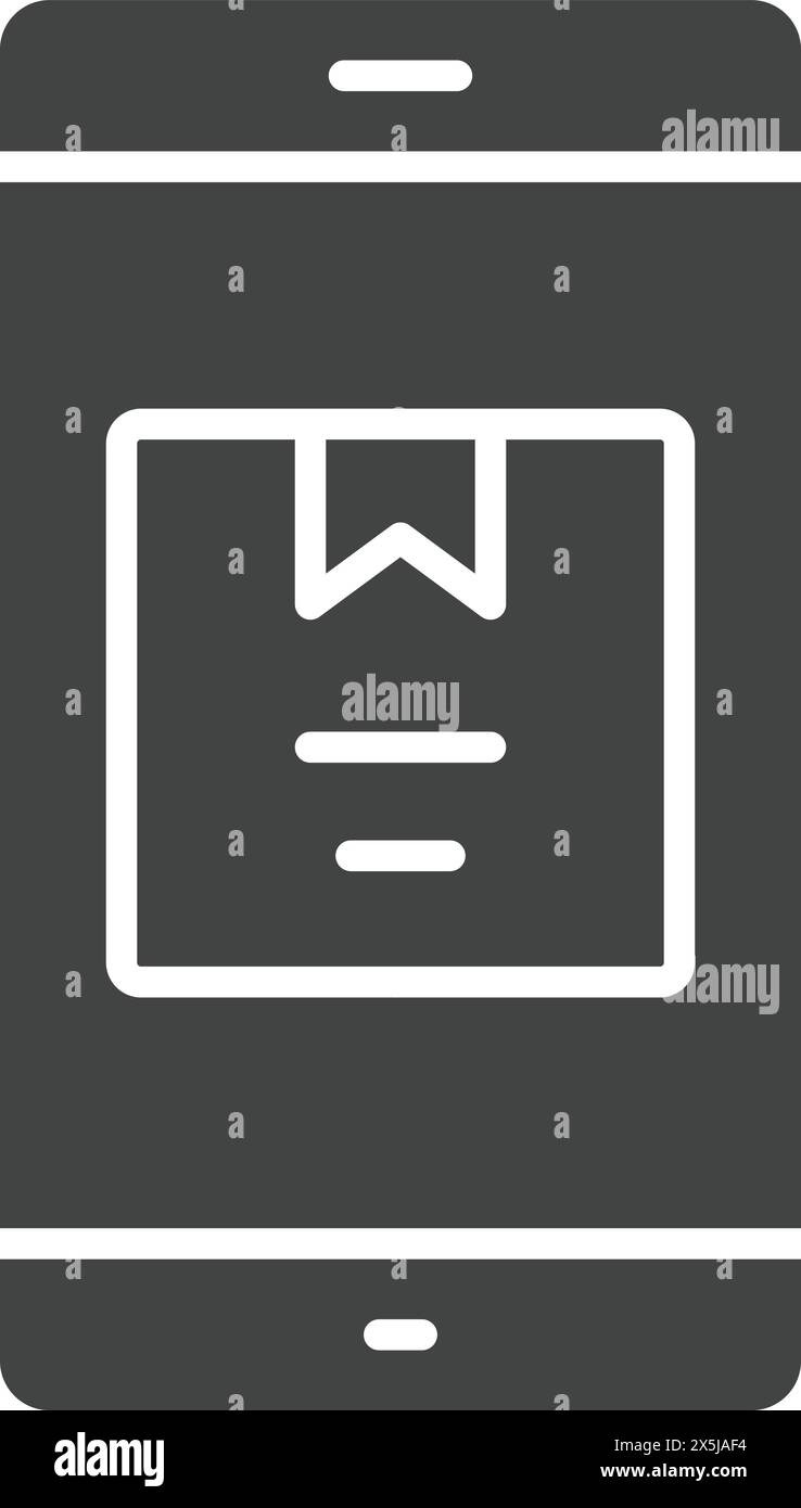 Package tracking icon outline Black and White Stock Photos & Images - Alamy