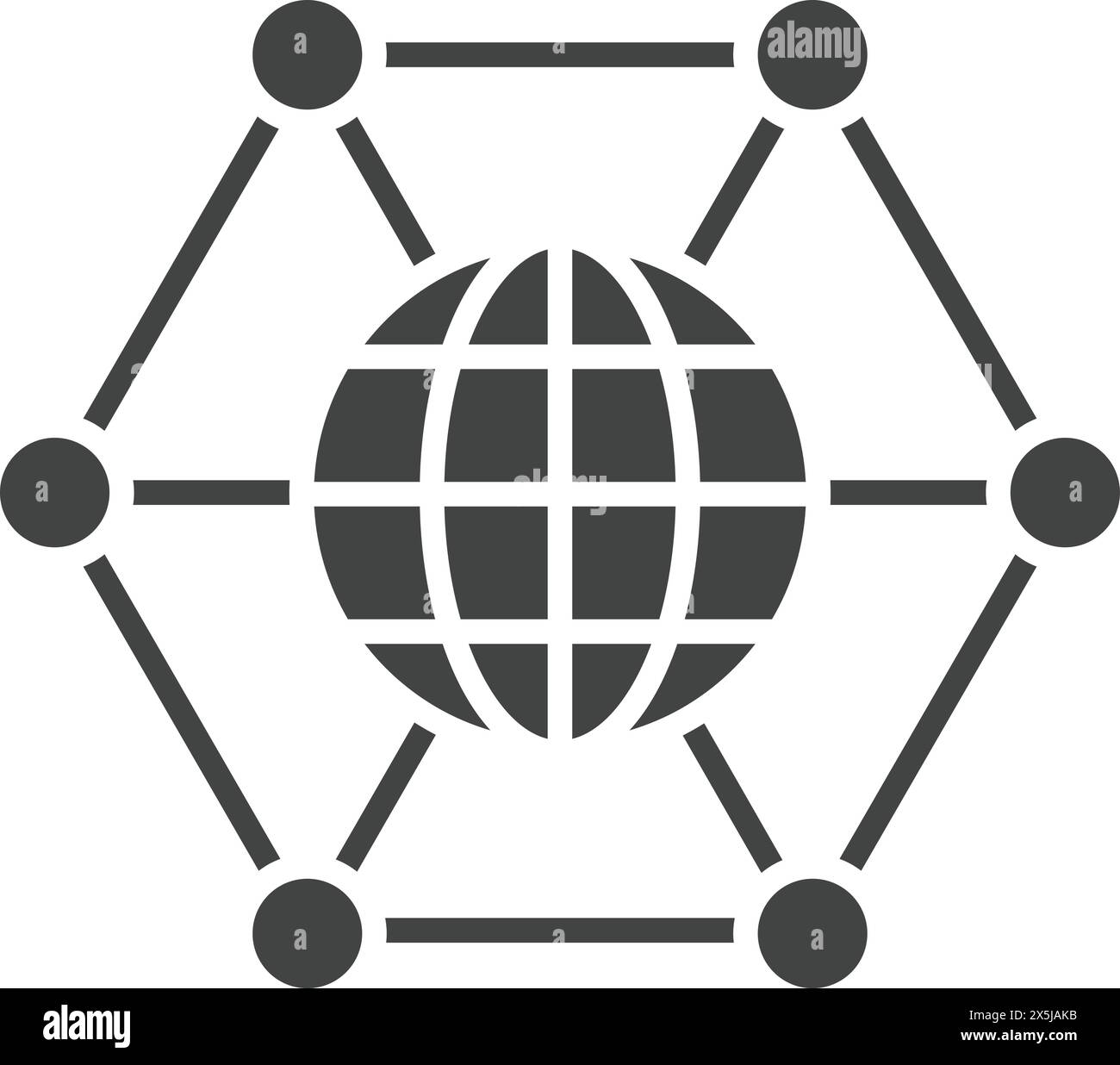 Network connections data sharing hi-res stock photography and images ...