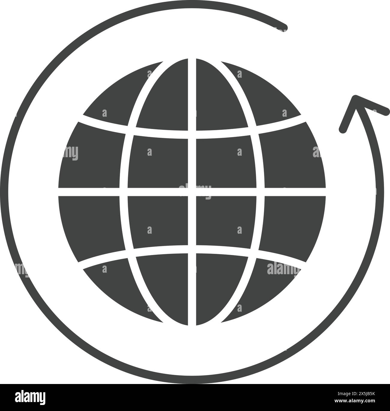 Worldwide icon vector image Stock Vector Image & Art - Alamy