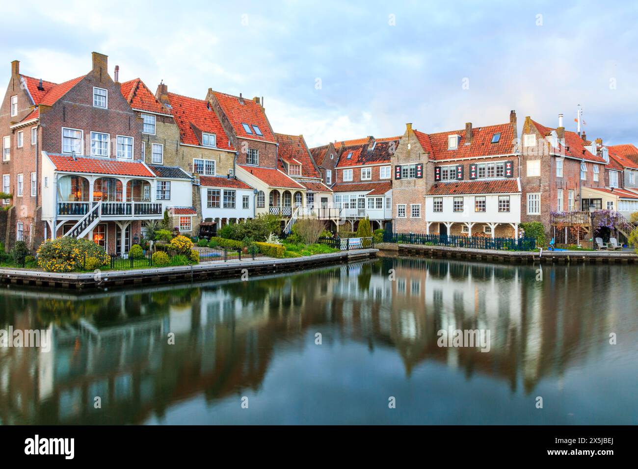 Netherlands, North Holland, Marken Volendam canal scenes Stock Photo ...