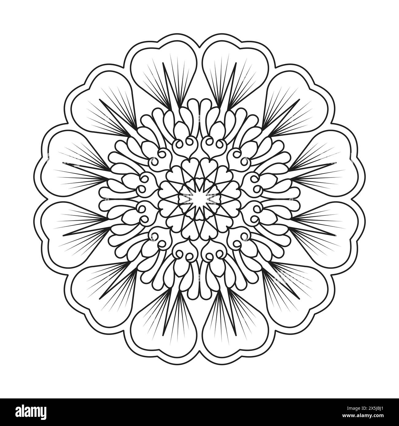 Spiritual Kids Mandala Colouring Book Page for KDP Book Interior ...