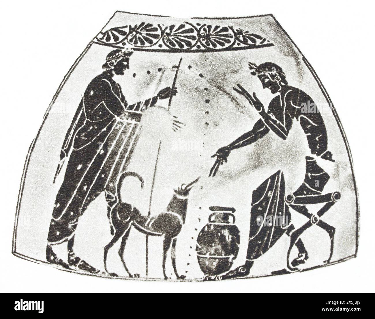 Greek olive oil vessel hi-res stock photography and images - Alamy