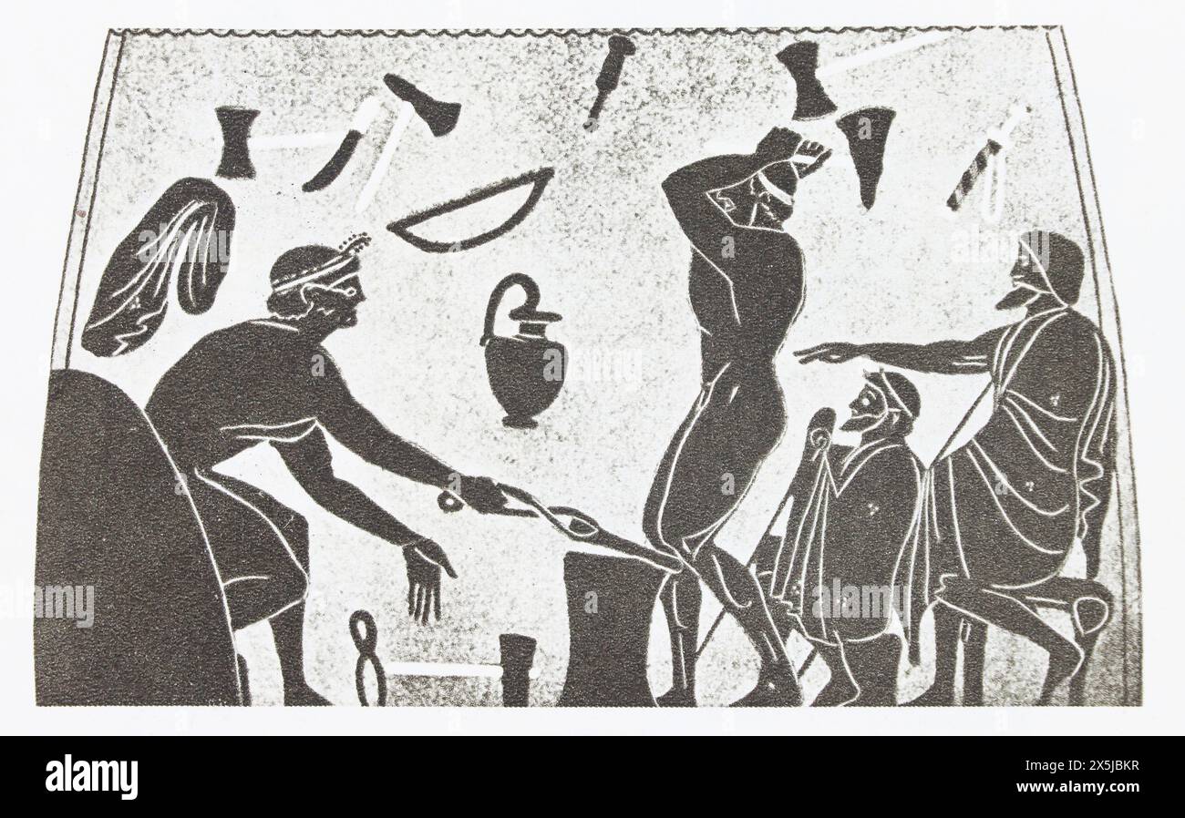 Greek blacksmith Cut Out Stock Images & Pictures - Alamy