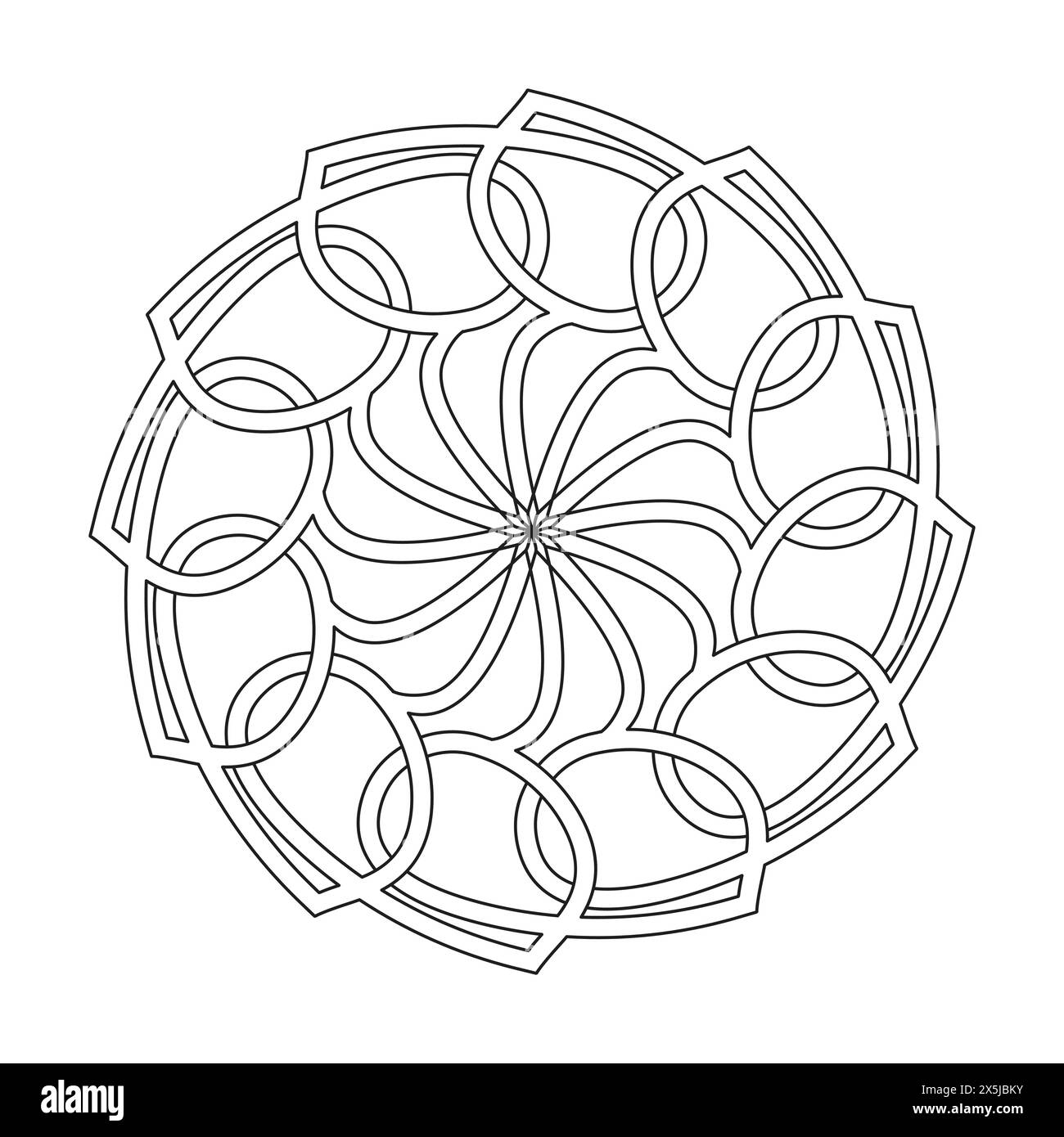 Mandala Kids Intricate Coloring Book Page for kdp Book Interior ...