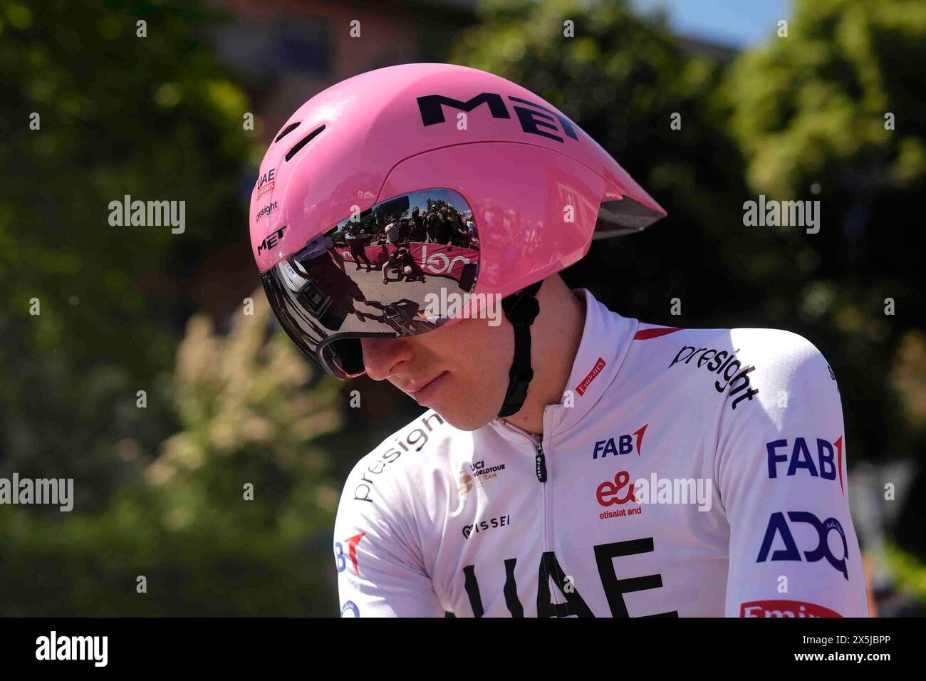 Foligno, Italia. 10th May, 2024. Pogacar Tadej (Team Uae Emirates ...