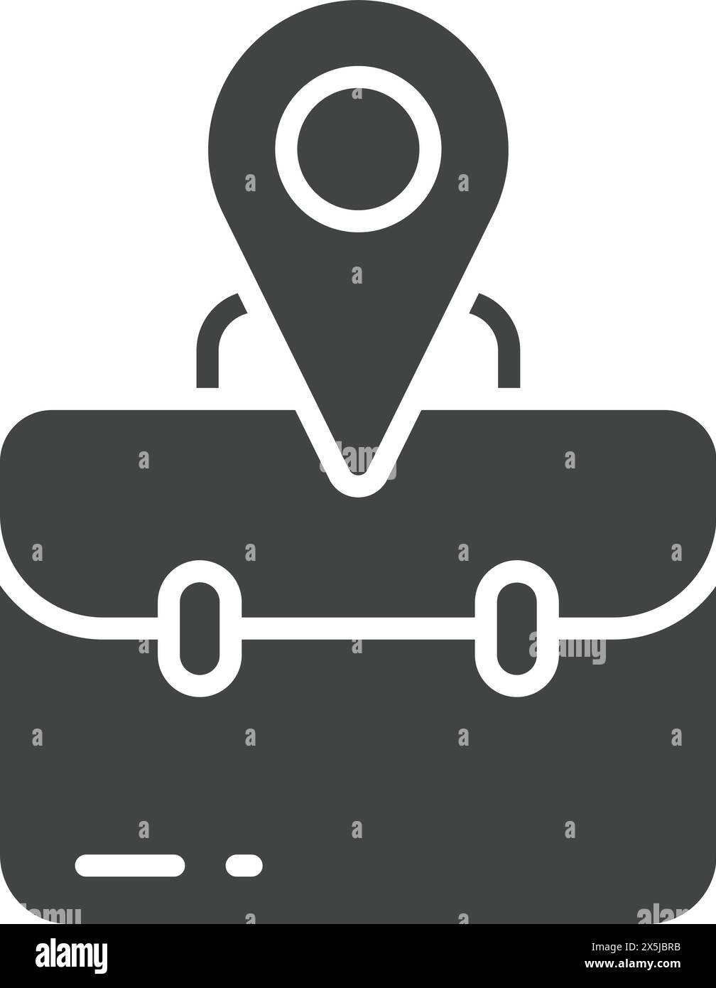 Job hunting vector icon Cut Out Stock Images & Pictures - Alamy