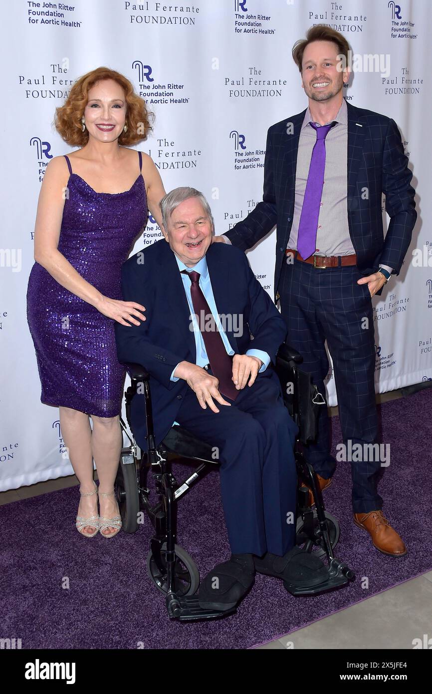 Amy Yasbeck, Tom Ritter und Tyler Ritter bei der Evening from the Heart ...