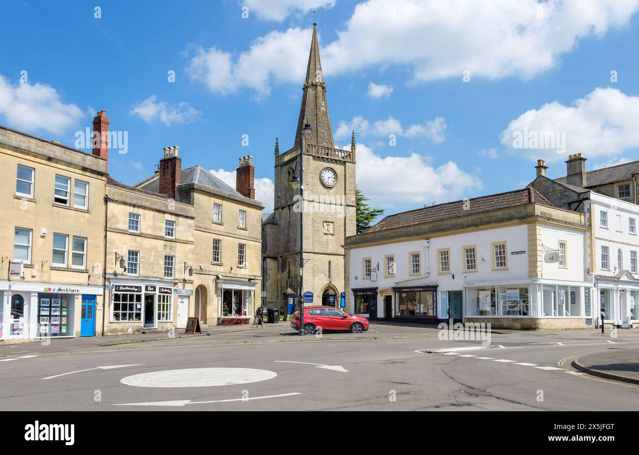 St. Andrew’s Church in Chippenham, Wiltshire, England, is a Grade II ...