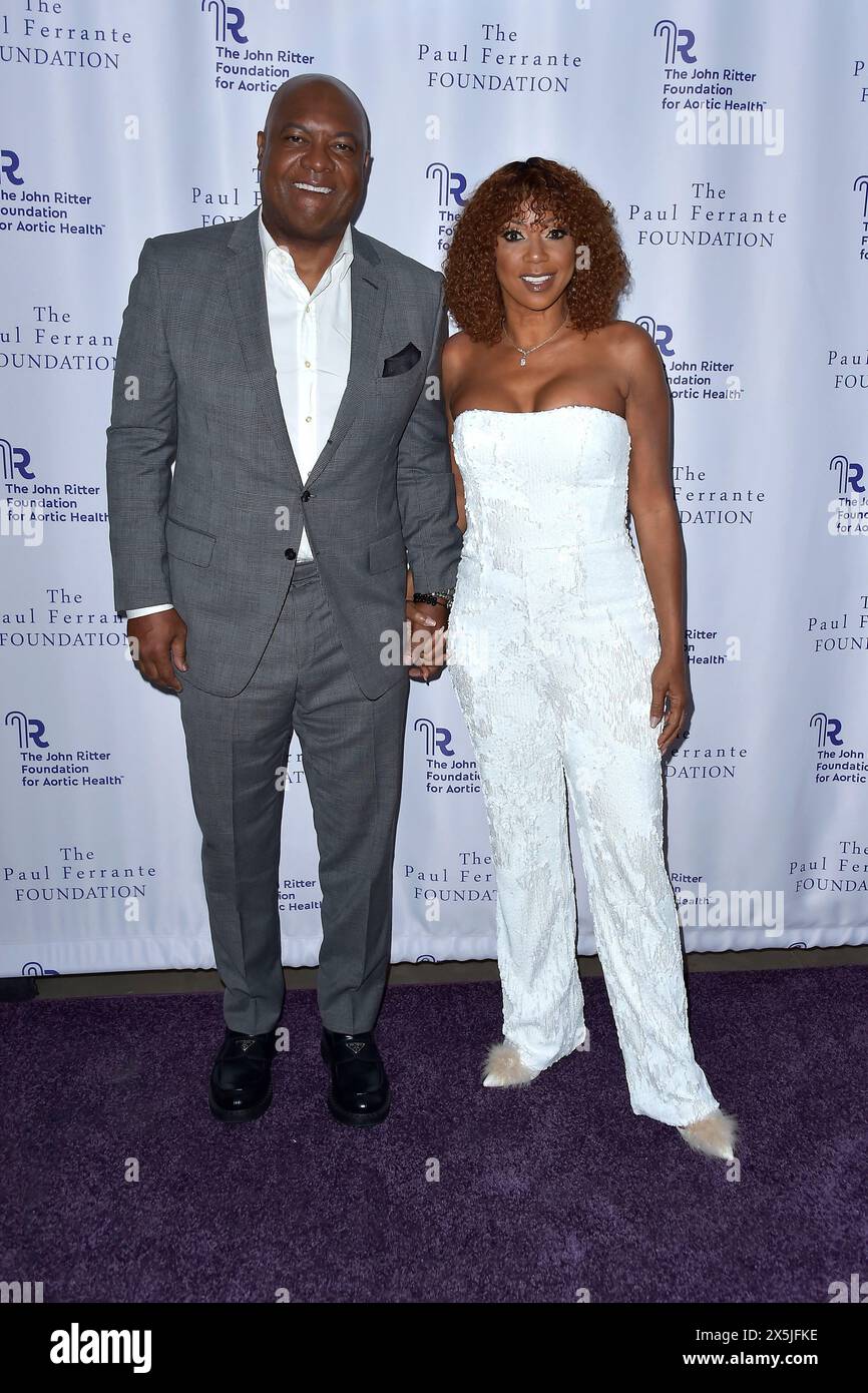 Rodney Peete mit Ehefrau Holly Robinson Peete bei der Evening from the ...