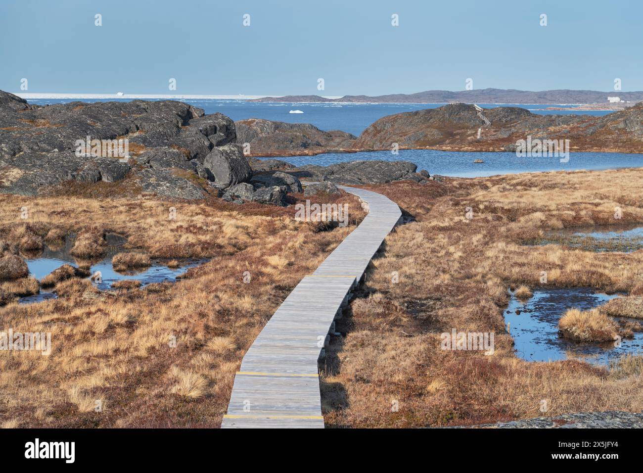Lion's Den Hiking Trail, Fogo Island, Newfoundland Stock Photo - Alamy