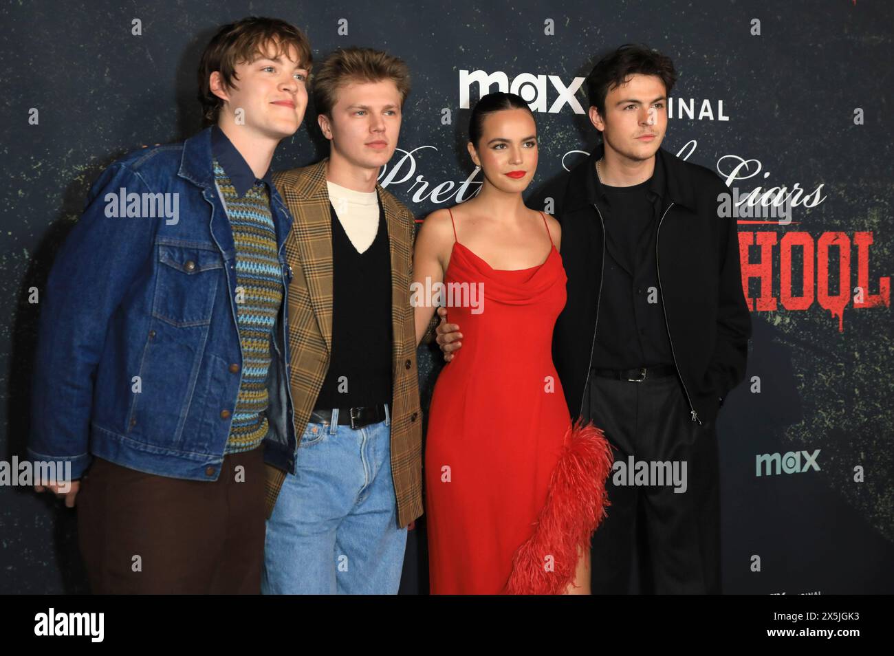 Reece Bibby, George Smith, Bailee Madison und Blake Richardson beim ...