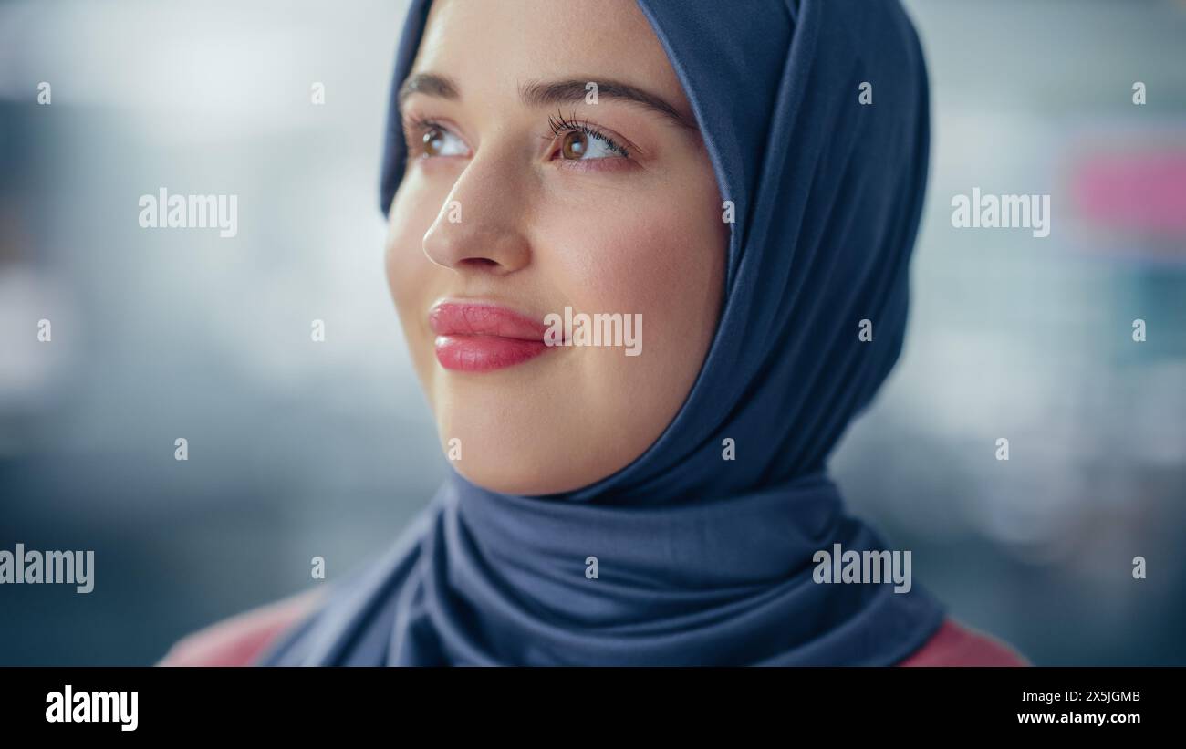 Portrait muslim female student fashion hi-res stock photography and ...