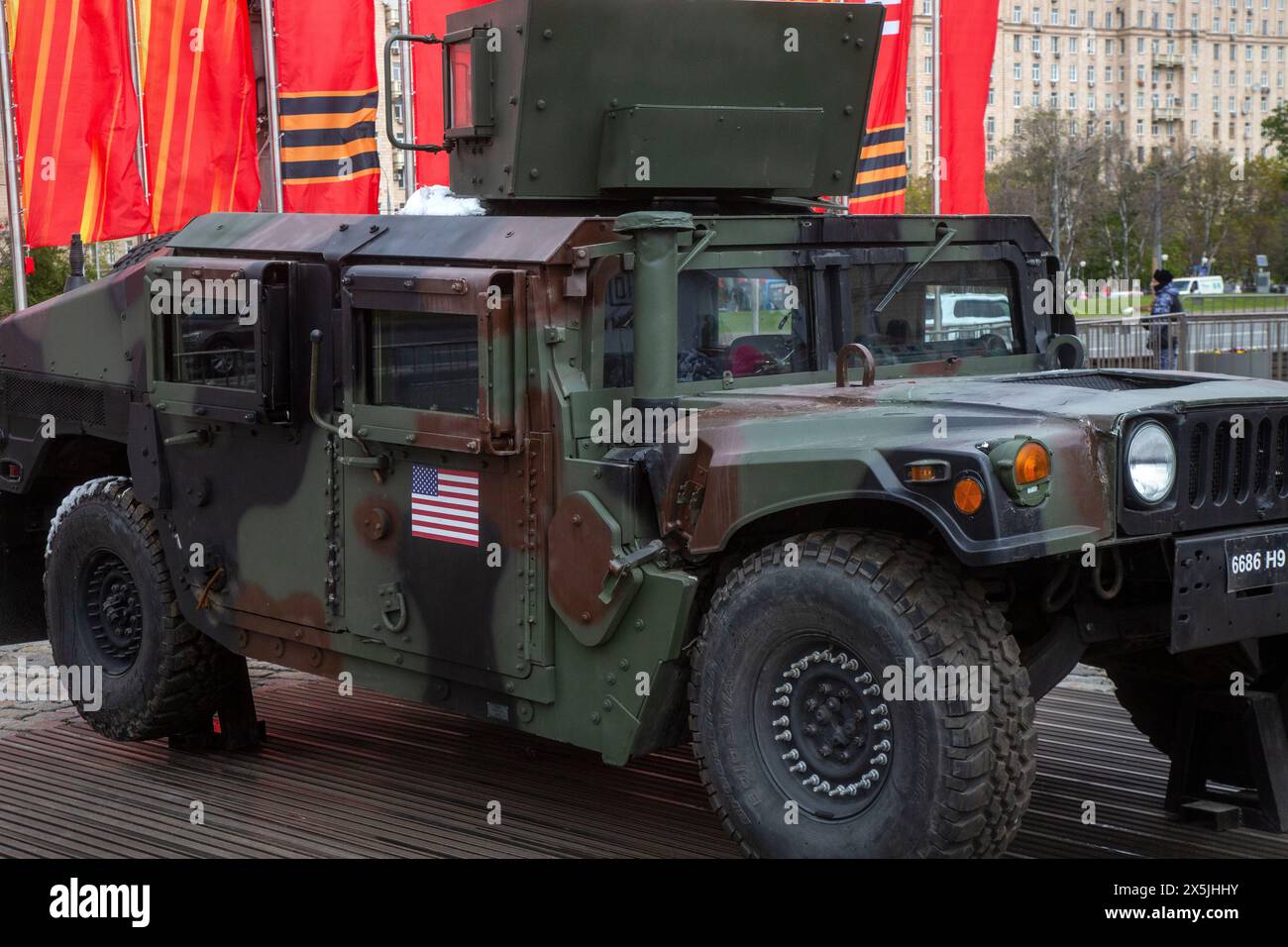 Moscow, Russia. 9th of May, 2024. Military hardware captured by Russian ...