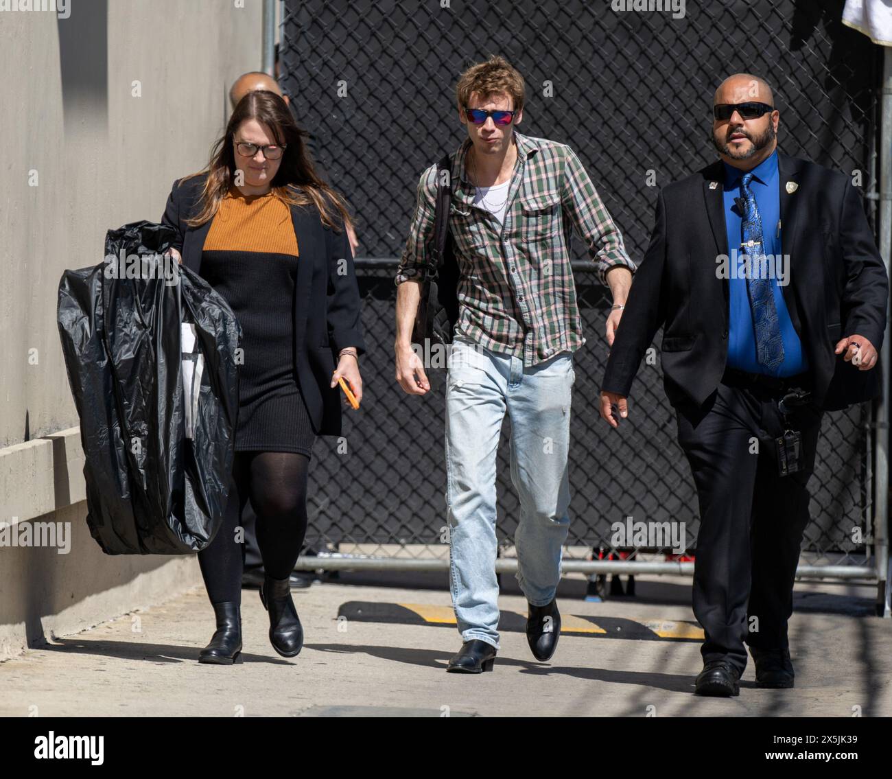 Celebrities Spotted At The 'Jimmy Kimmel Live!' Featuring: Owen Teague ...