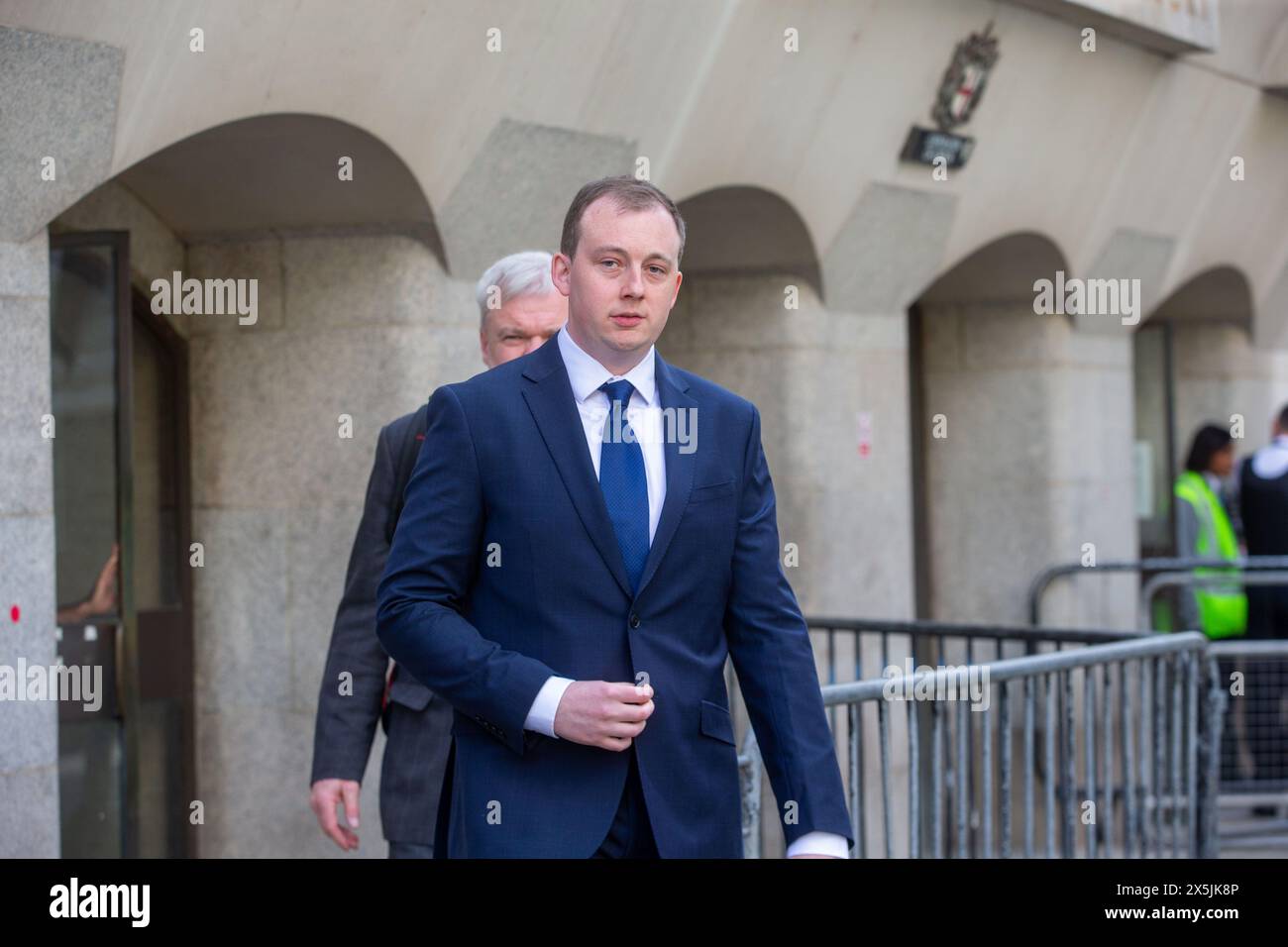 London, England, UK. 10th May, 2024. CHRISTOPHER BERRY leaves Central ...