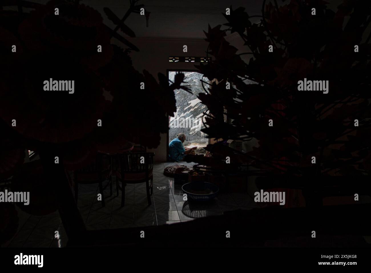 May 10, 2024, Bantul, Yogyakarta, Indonesia: ATEMO WIYONO (84), a ...