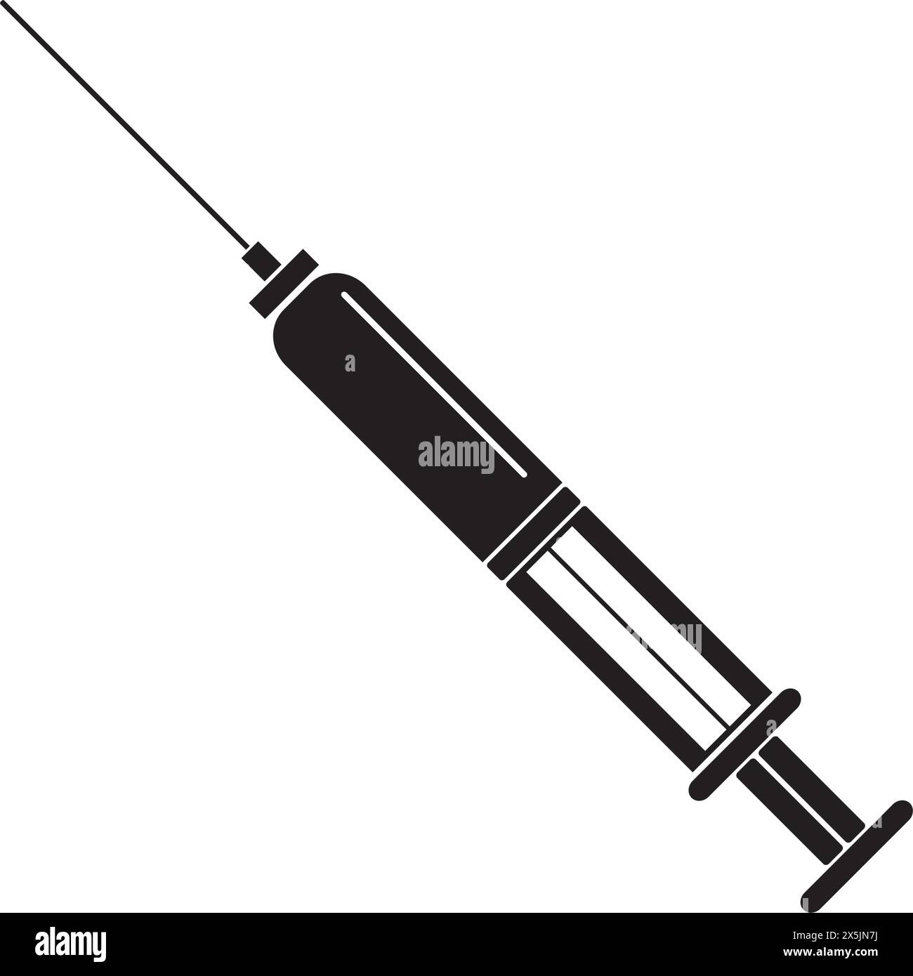 syringe vector icon illustration logo design Stock Vector Image & Art ...