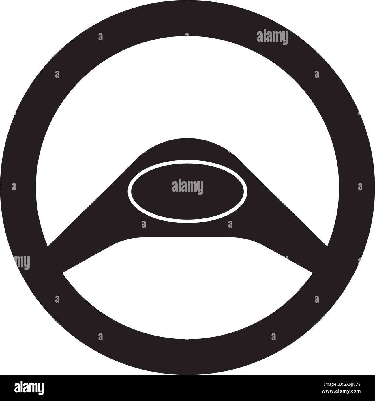 Steering wheel icon vector illustration logo design Stock Vector Image ...