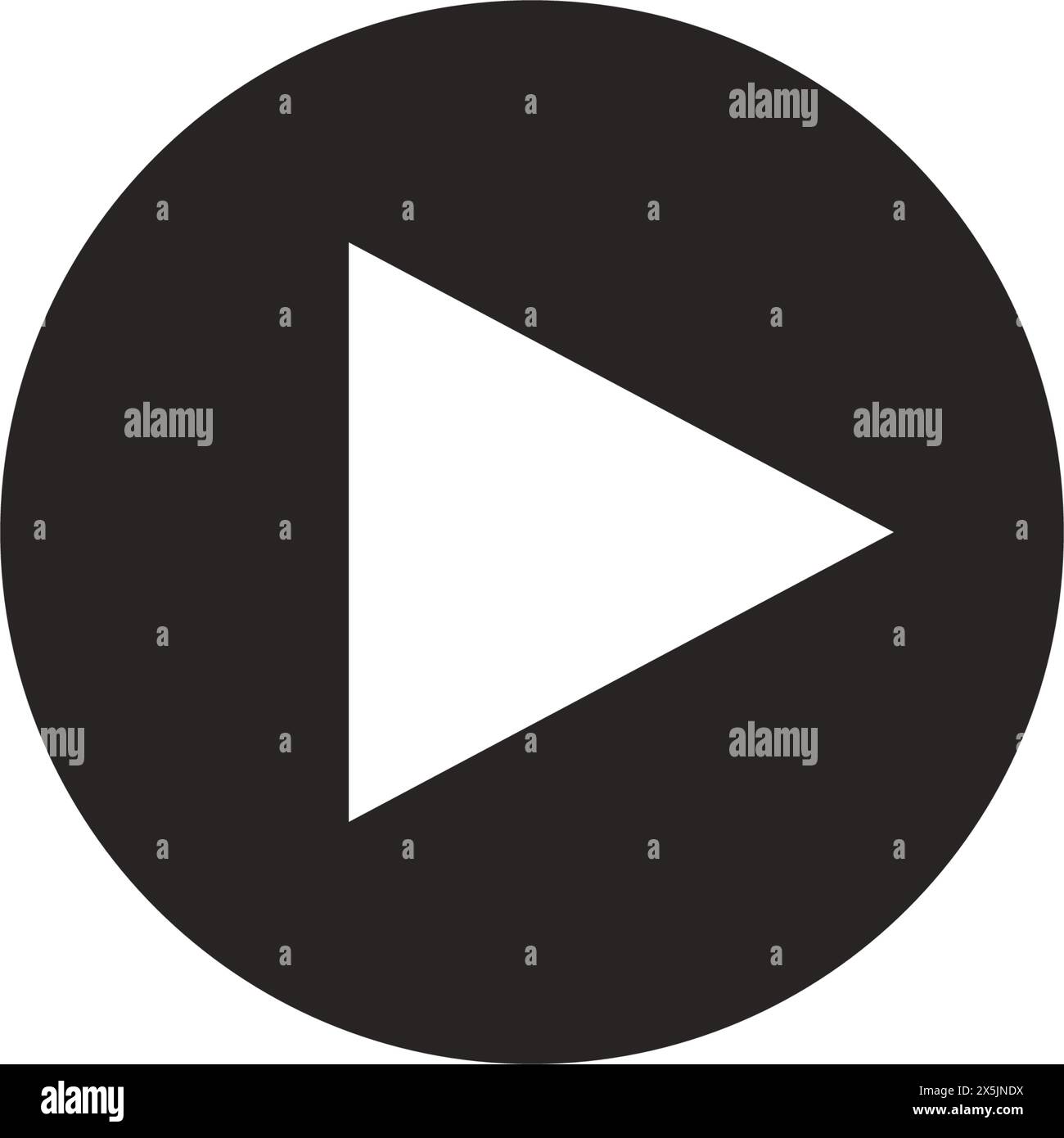 play button vector icon illustration symbol design Stock Vector Image ...