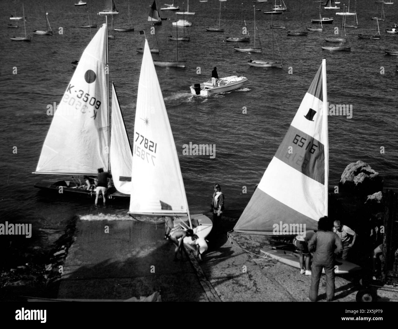 Nettlestone Point, Isle of Wight, August 1983 Stock Photo - Alamy