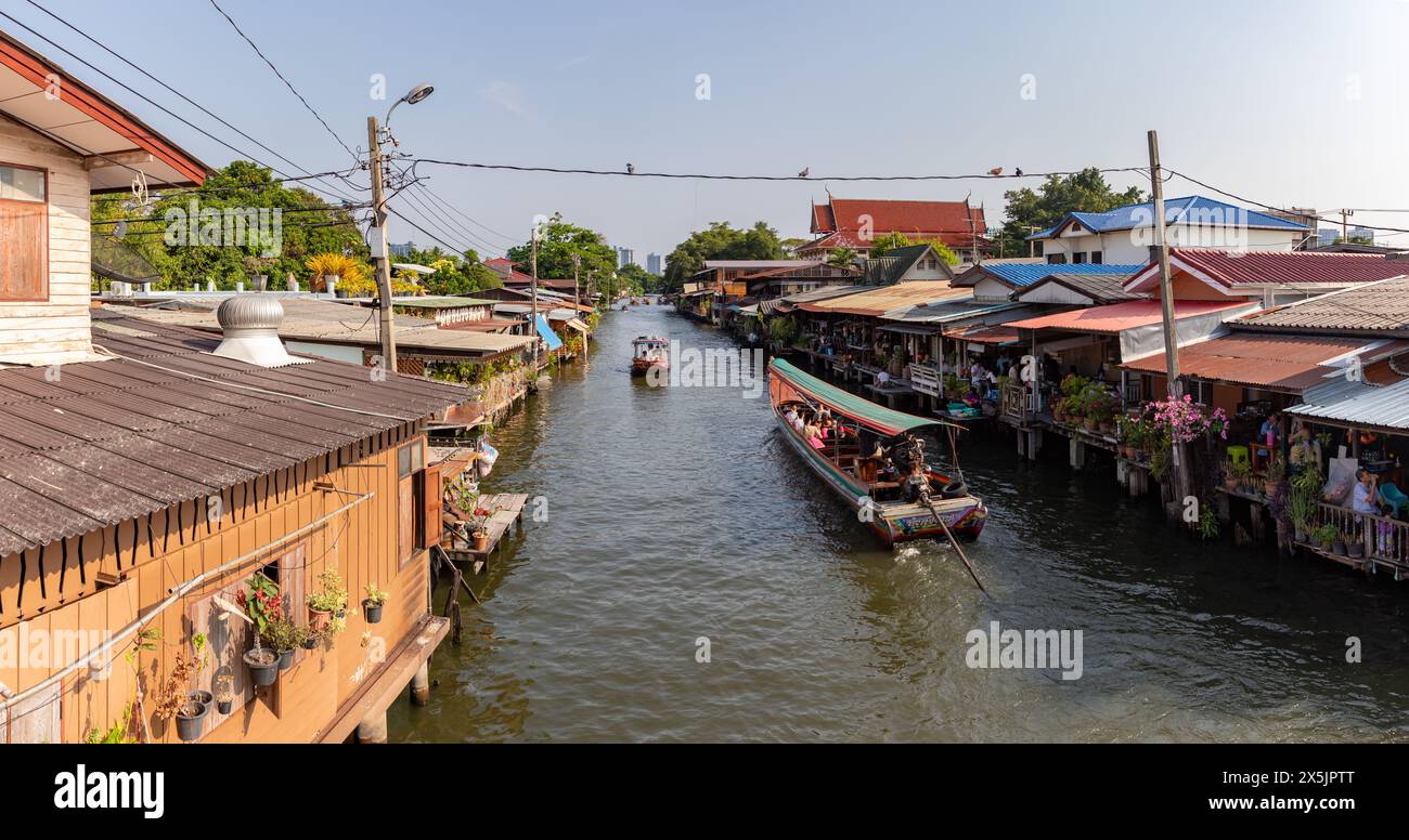 A picture of a canal in Bangkok Stock Photo - Alamy