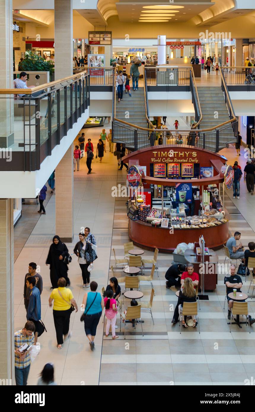 Indoors at CF Fairview Mall, Toronto, Canada Stock Photo - Alamy