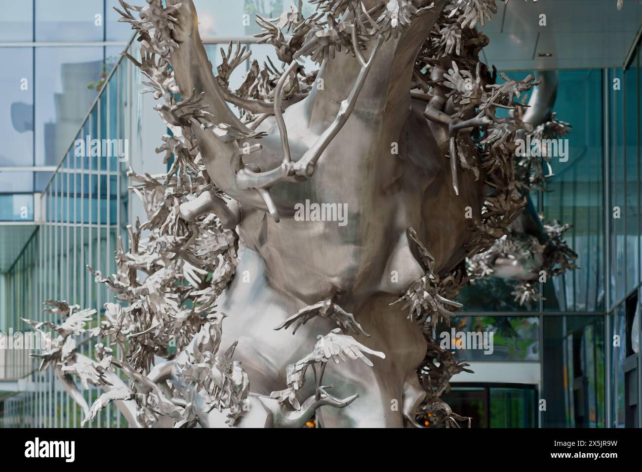 Sculpture Rising by Zhang Huan (detail or feature), Toronto, Canada ...