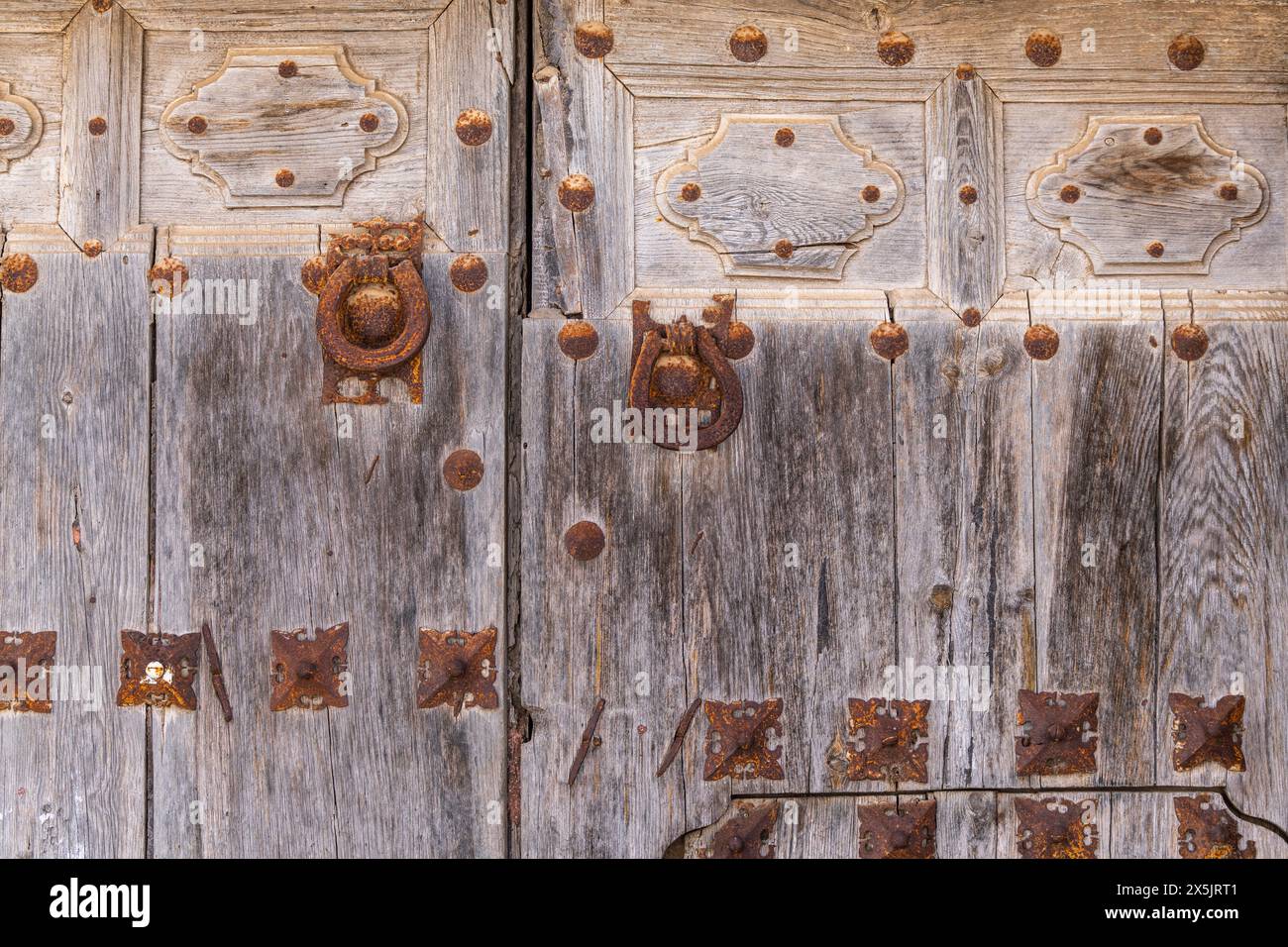 old door of a Renaissance palace, Úbeda, Jaén province, Andalusia ...