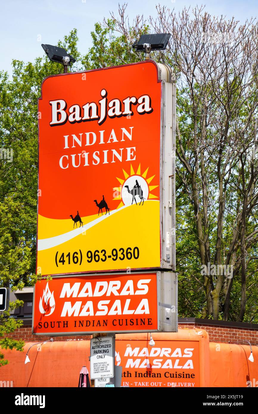 Toronto west indian restaurant hi-res stock photography and images - Alamy
