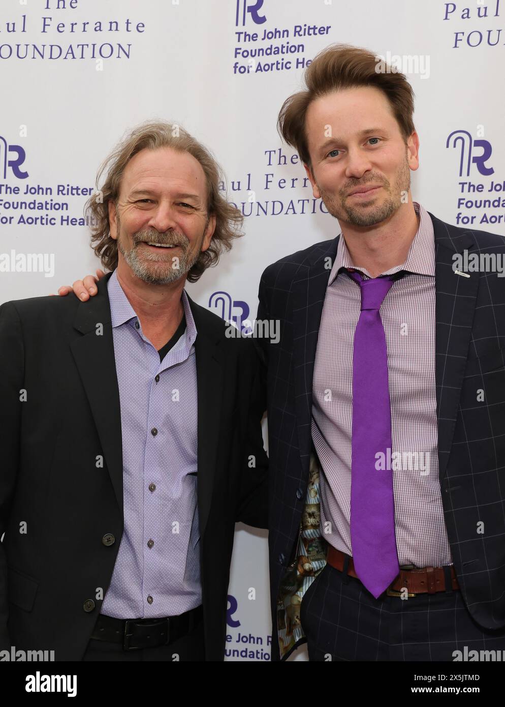 LOS ANGELES, CA - May 9: Adam Chester, Tyler Ritter at The John Ritter ...