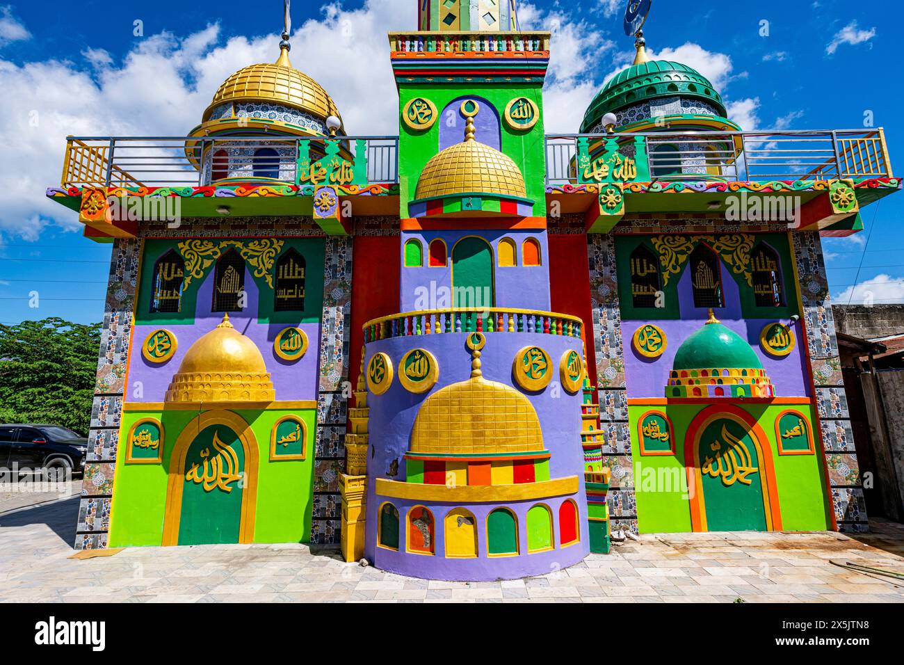 Rainbow Mosque Masjid Al-Islamia, Zamboanga, Mindanao, Philippines ...
