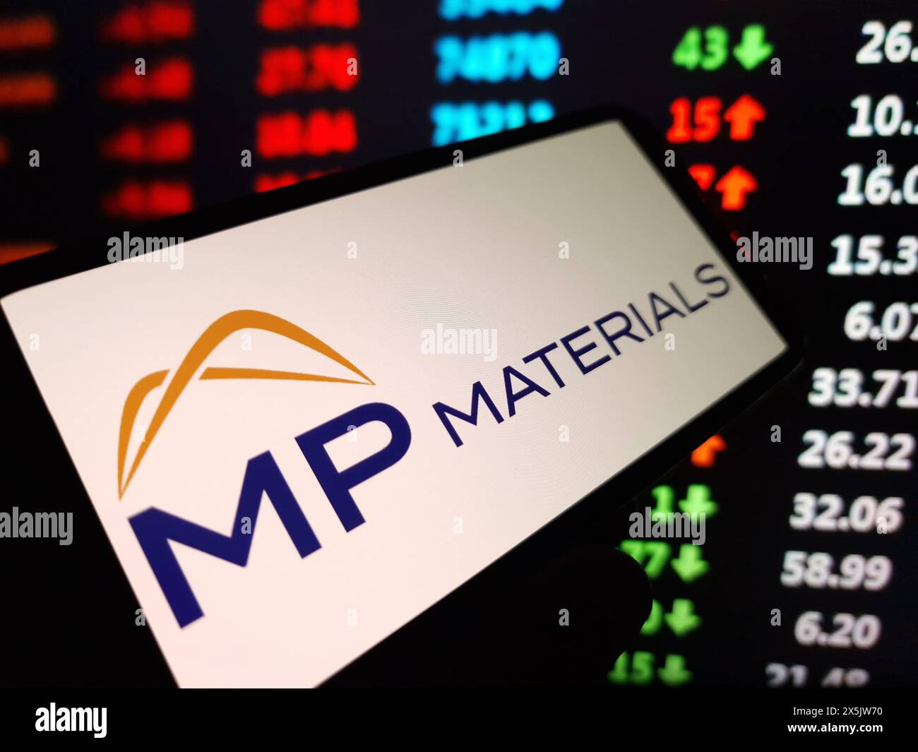 Mp materials logo hi-res stock photography and images - Alamy