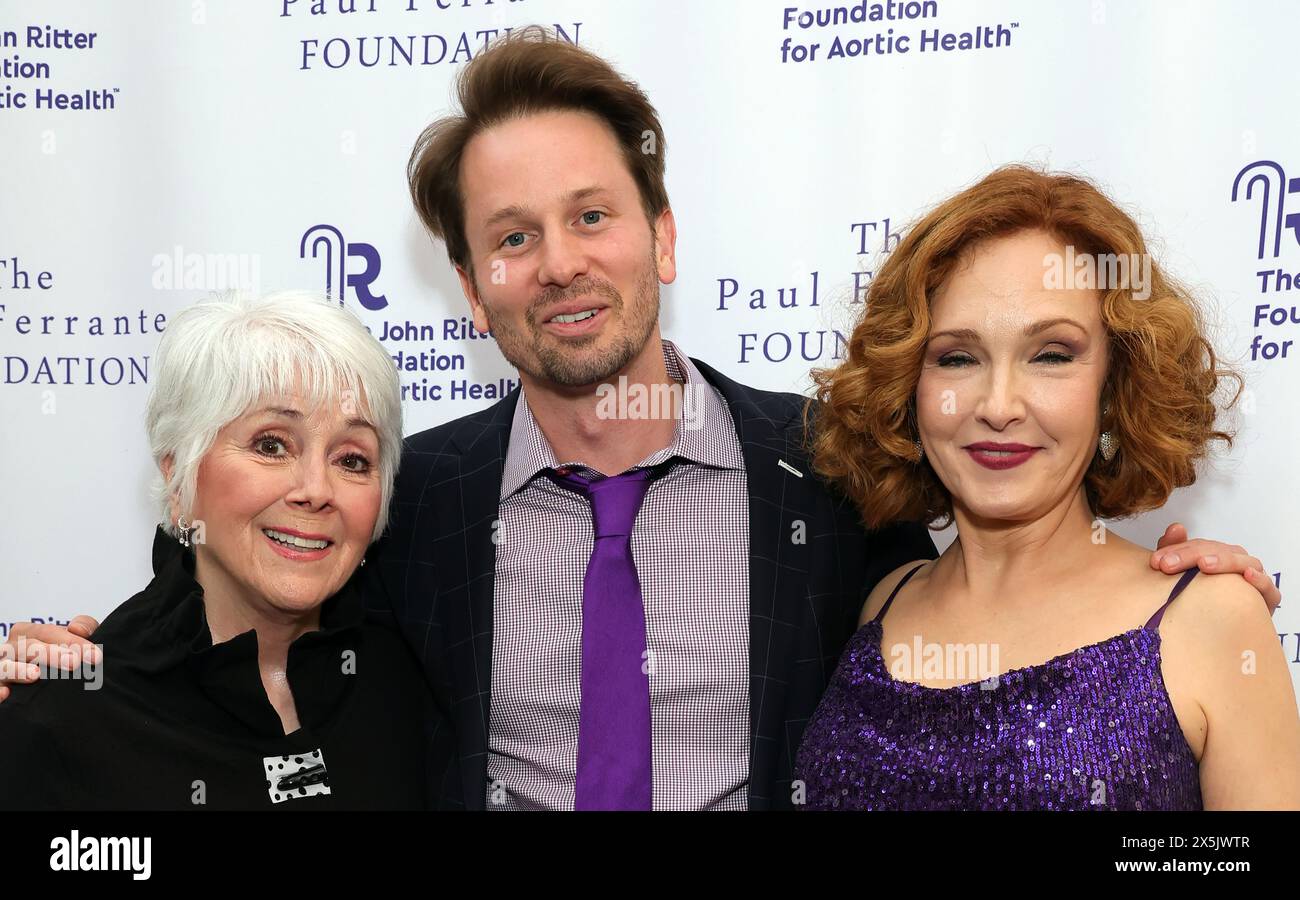 LOS ANGELES, CA - May 9: Joyce DeWitt, Tyler Ritter, Amy Yasbeck at The ...