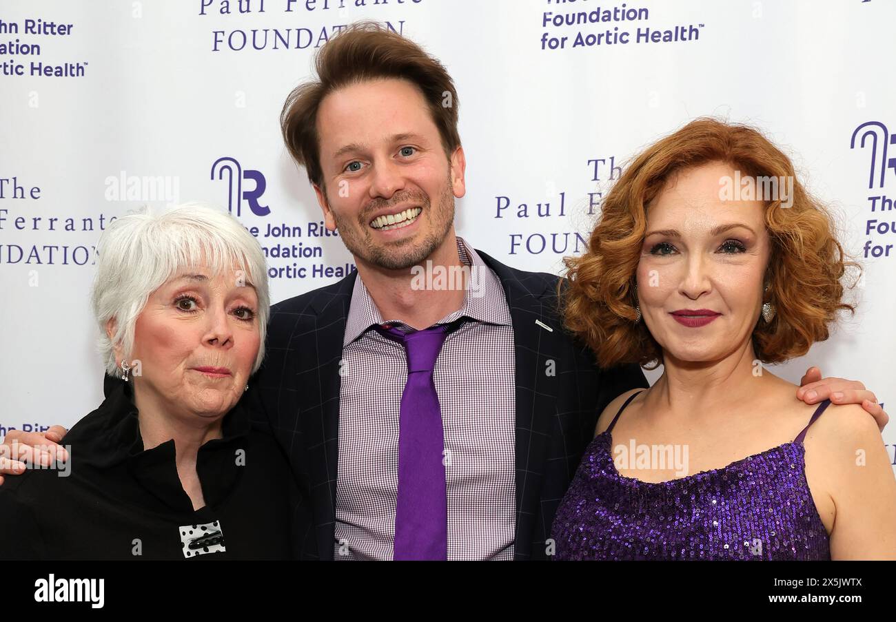 LOS ANGELES, CA - May 9: Joyce DeWitt, Tyler Ritter, Amy Yasbeck at The ...