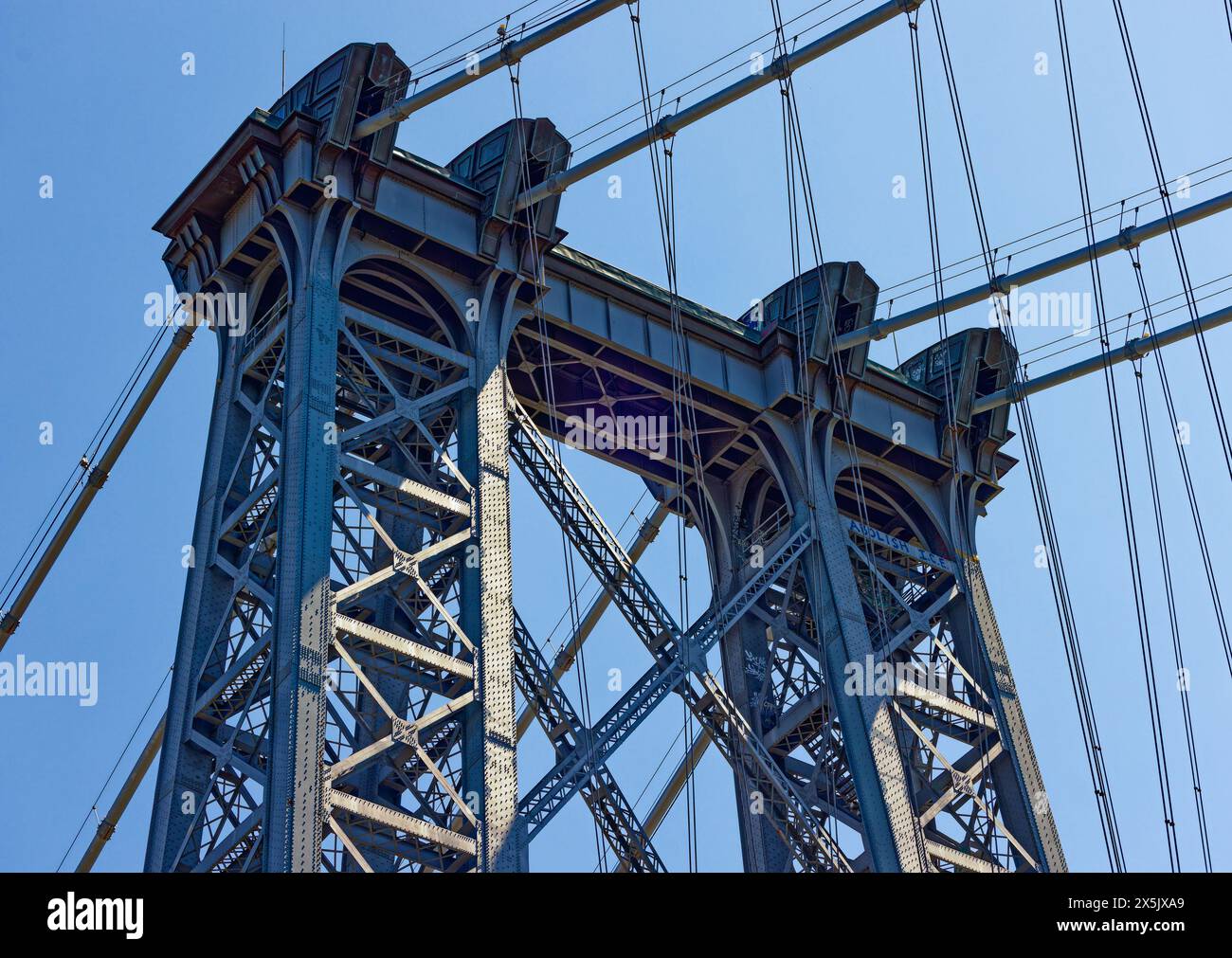 Williamsburg bridge detail hi-res stock photography and images - Alamy