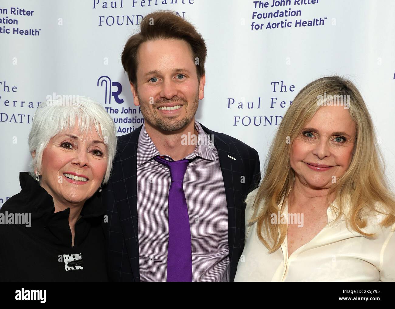 LOS ANGELES, CA - May 9: Joyce DeWitt, Tyler Ritter, Priscilla Barnes ...