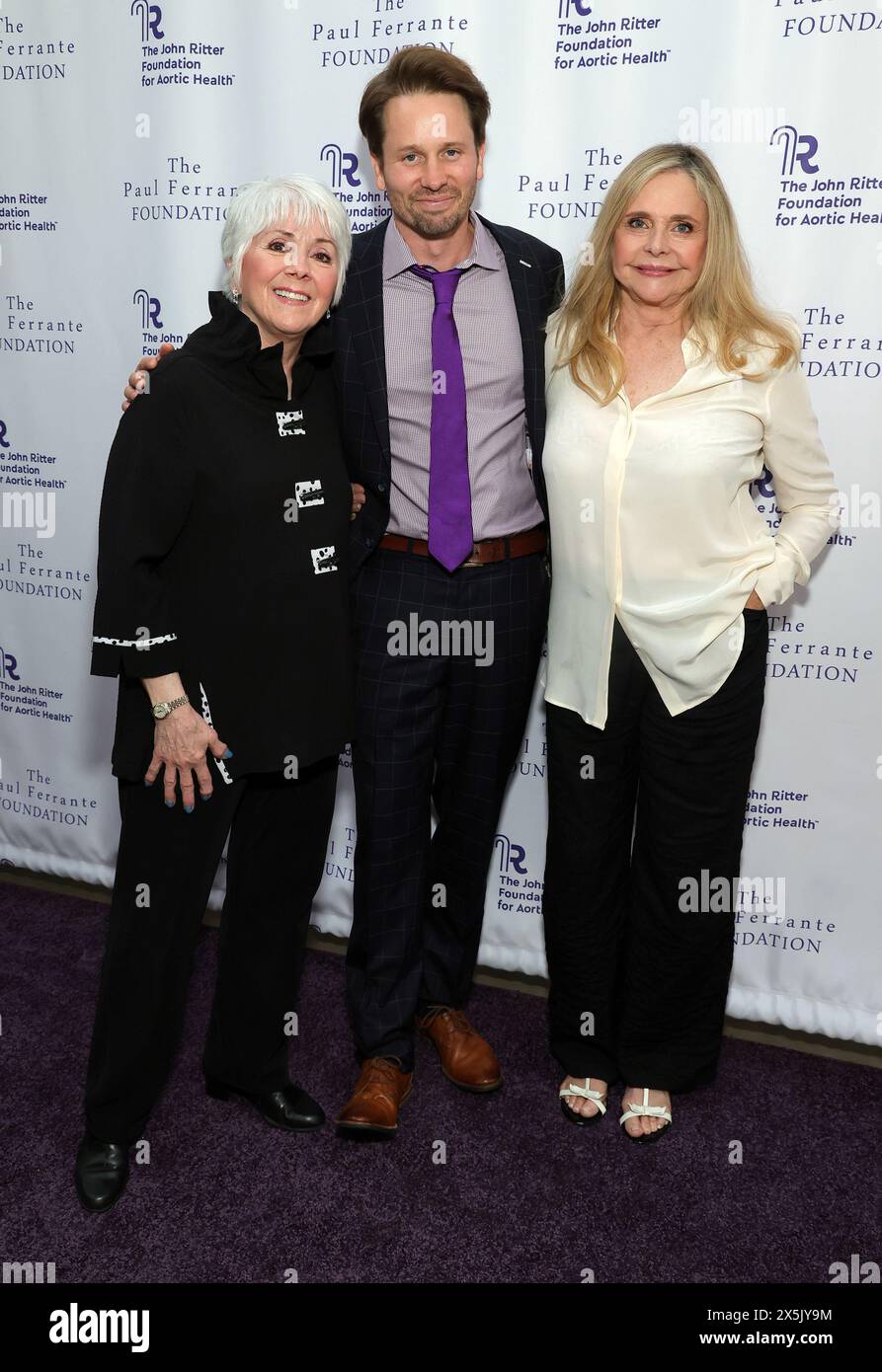LOS ANGELES, CA - May 9: Joyce DeWitt, Tyler Ritter, Priscilla Barnes ...