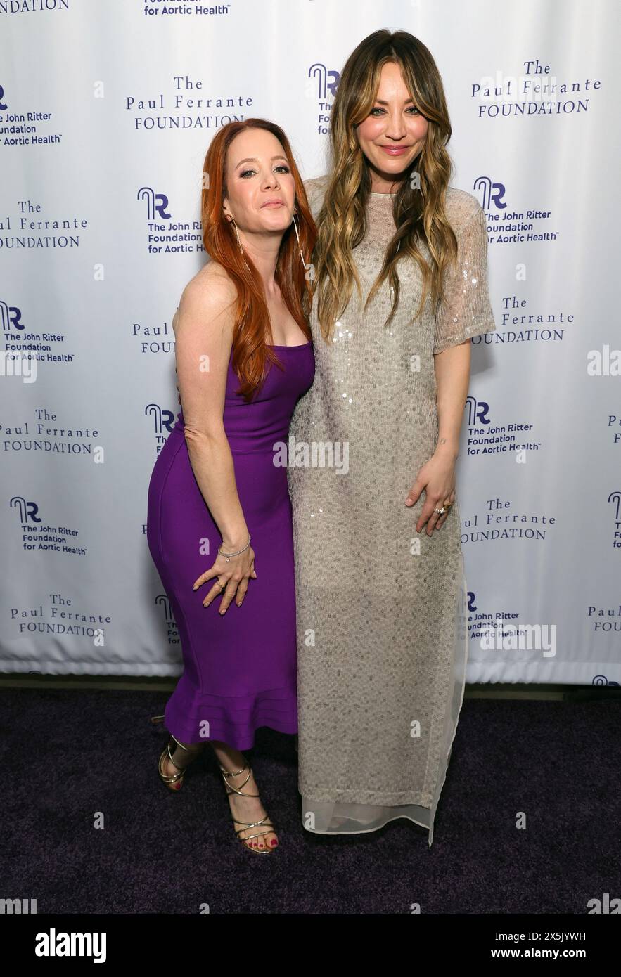 LOS ANGELES, CA - May 9: Amy Davidson, Kaley Cuoco at The John Ritter ...