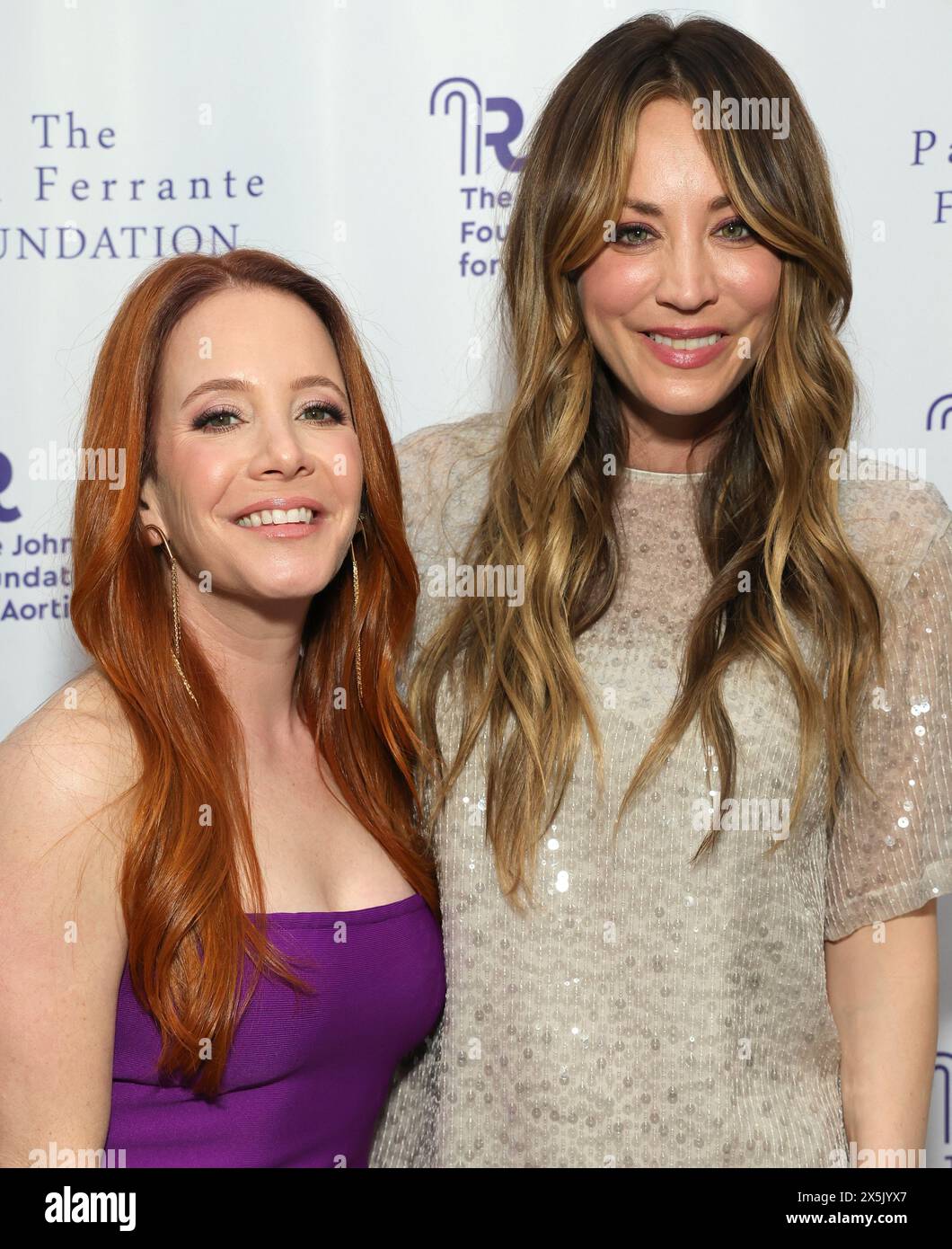 LOS ANGELES, CA - May 9: Amy Davidson, Kaley Cuoco at The John Ritter ...
