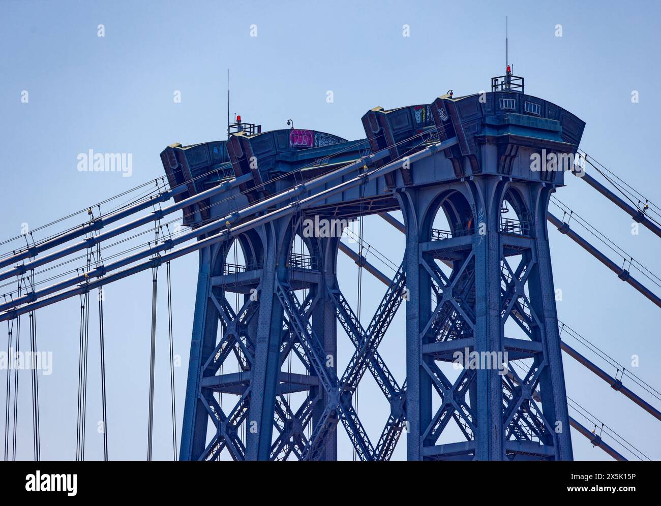 Williamsburg bridge detail hi-res stock photography and images - Alamy