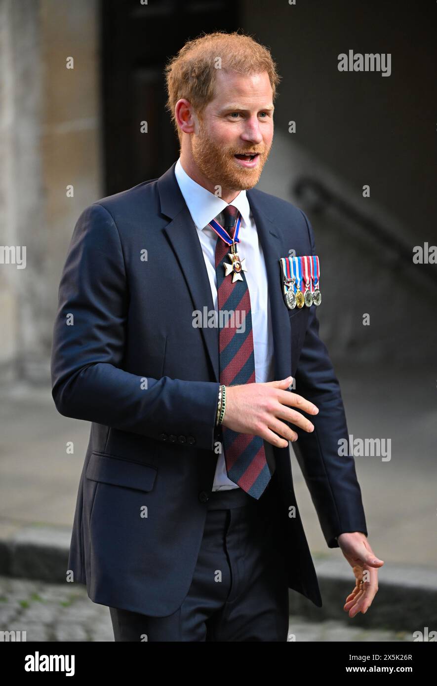 London, England, UK. 08 May 2024. Prince Harry, The Duke of Sussex ...